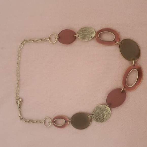 No Boundaries | Jewelry | Gold And Rust Color Necklace | Poshmark